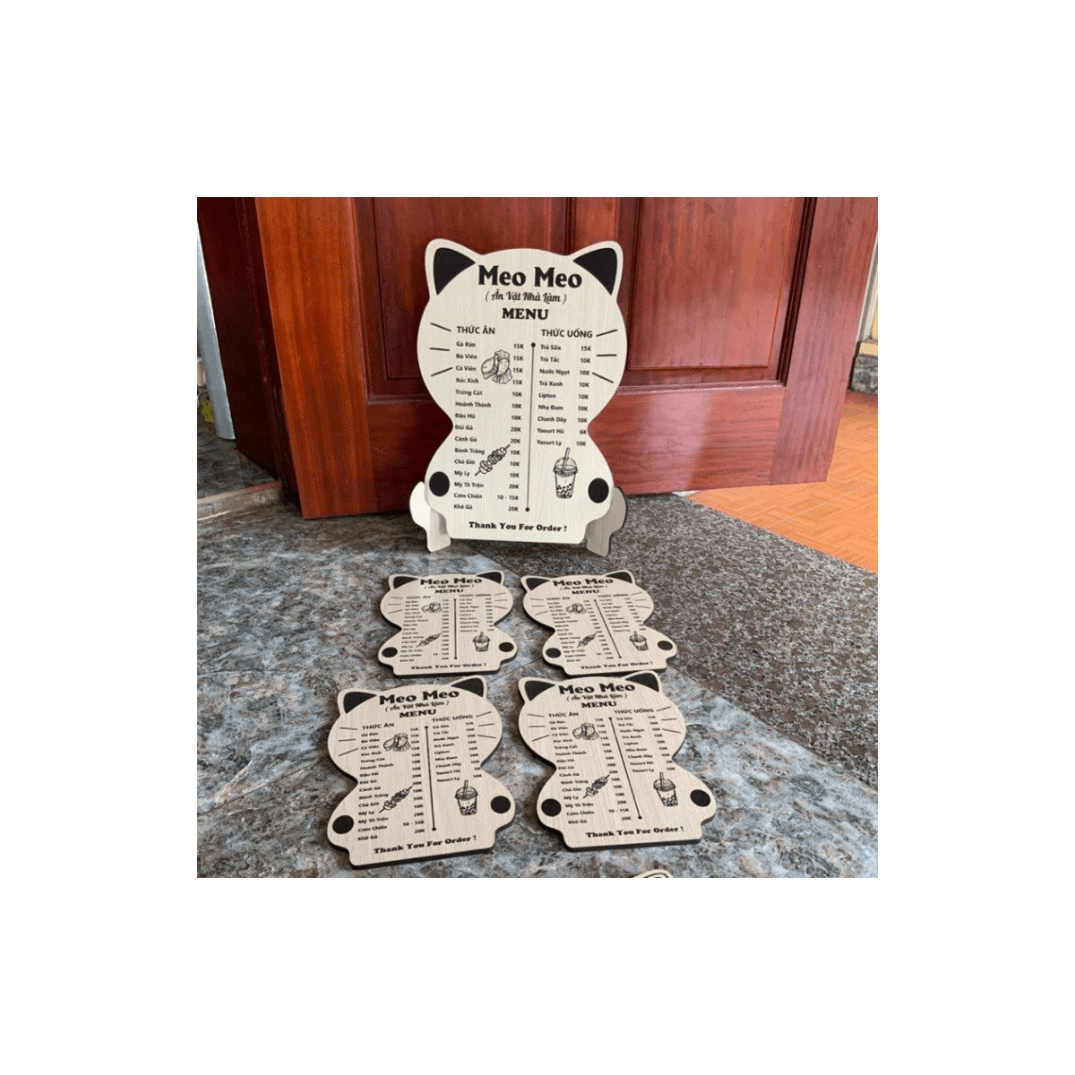 Bảng gỗ decor - Bảng hiệu gỗ giá rẻ • Mộc Gimi